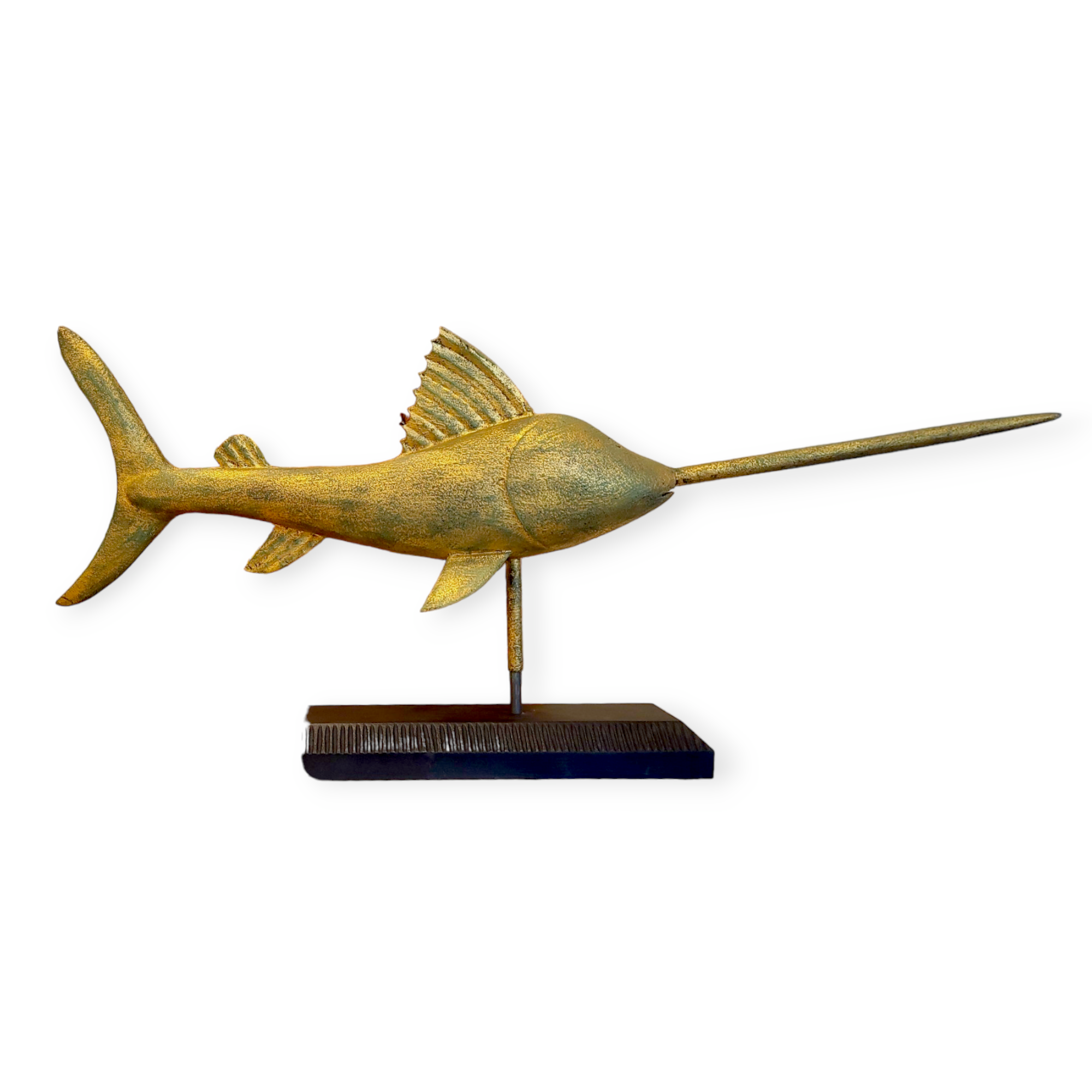 Gilded Swordfish Weathervane - American Folk Art Museum
