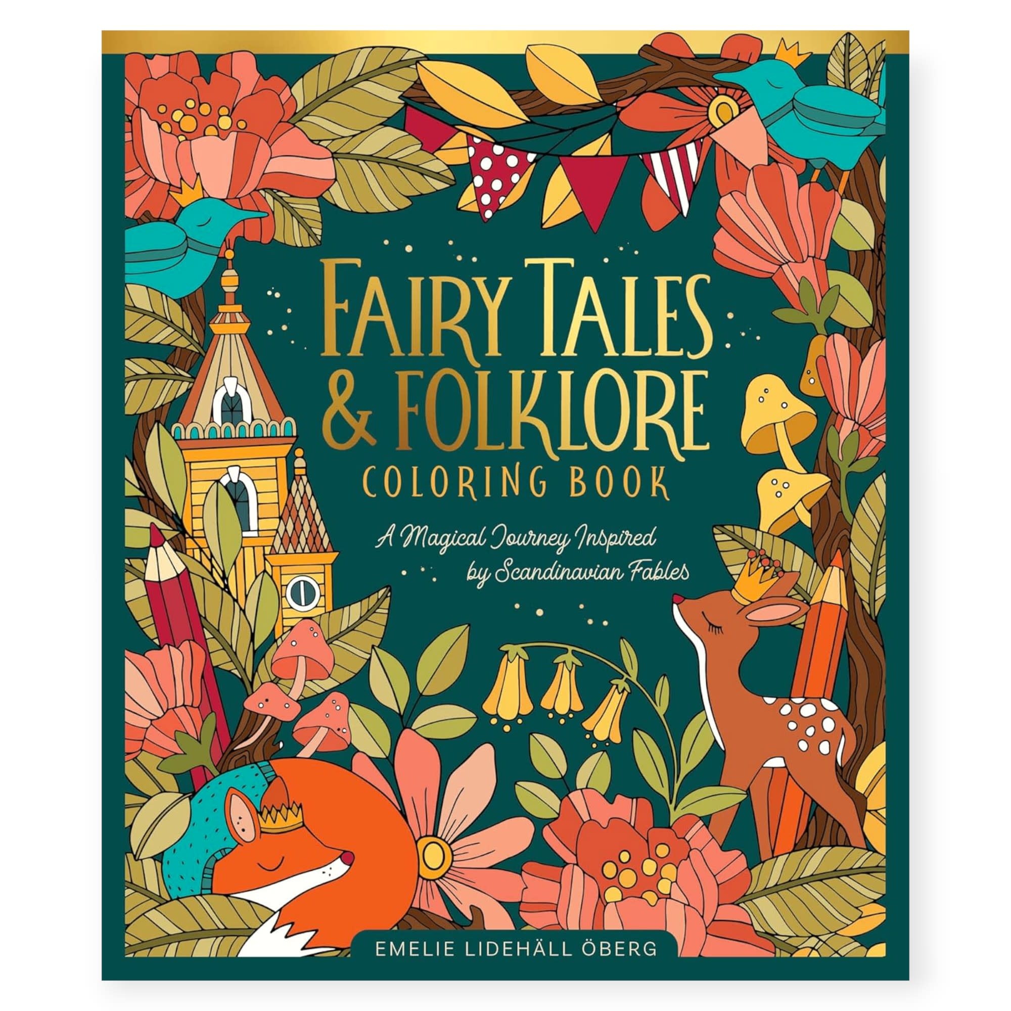 Fairy Tales & Folklore Coloring Book - American Folk Art Museum