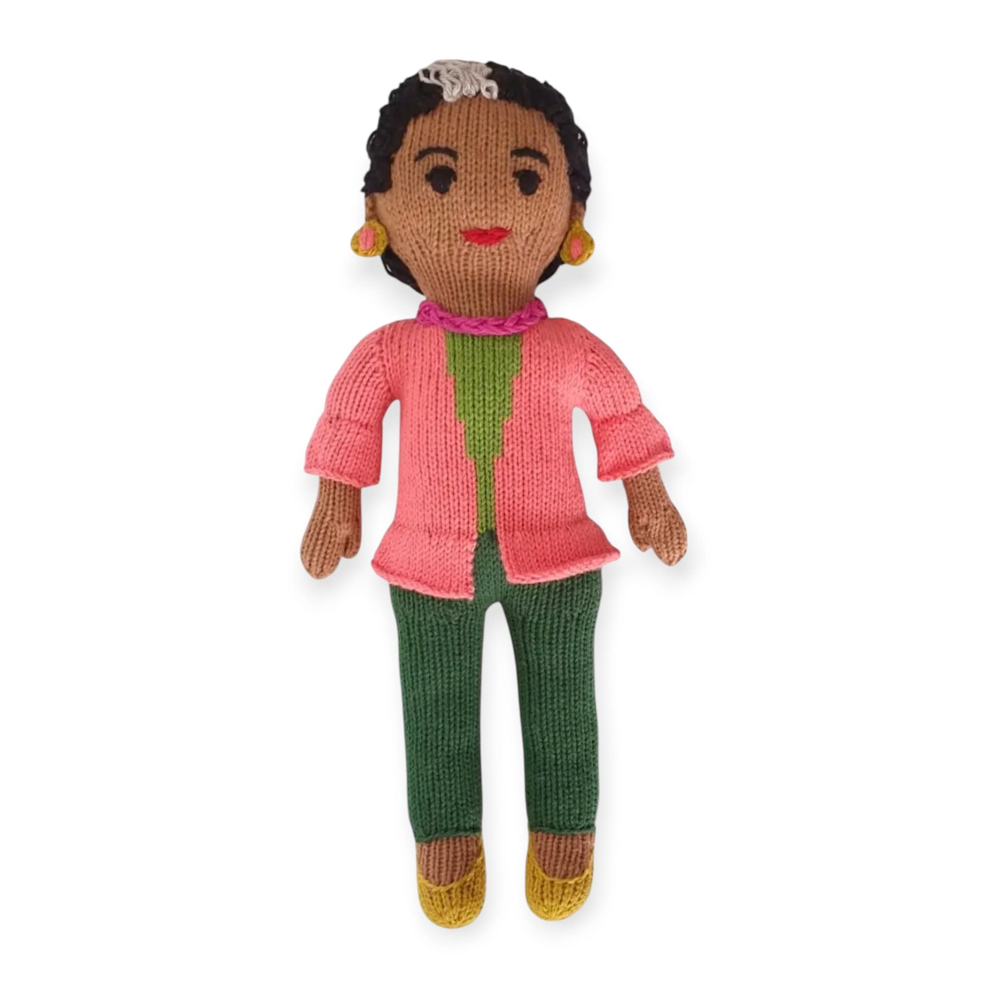 Maya Angelou Knitted Doll - American Folk Art Museum