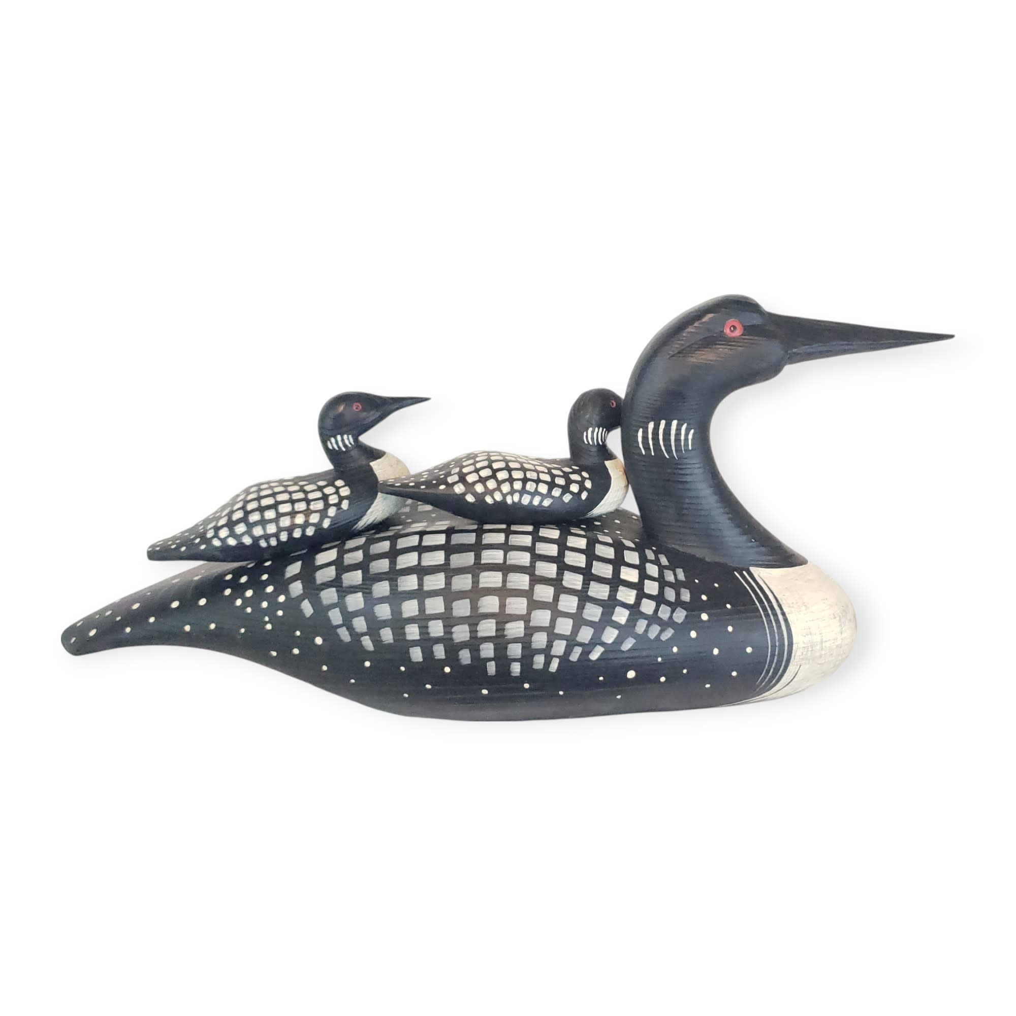 Loon with Babies - American Folk Art Museum