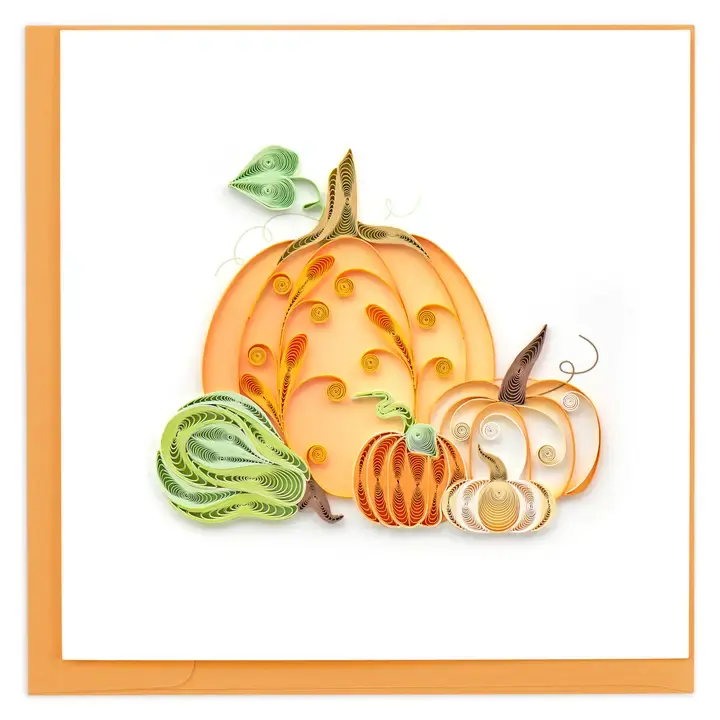 Quilled Fall Card - American Folk Art Museum