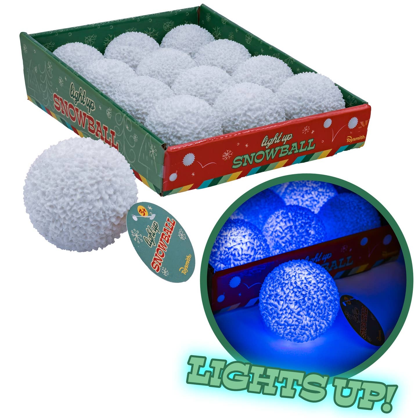toy smith light up snowball - george + maeve