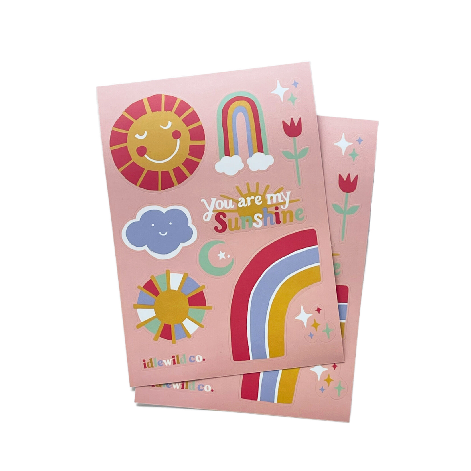 stickers - sunshine - george + maeve
