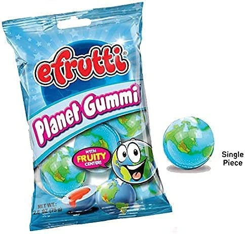 Efrutti Gummi Planet 75g - Snaxö • Snacks & boissons exotiques
