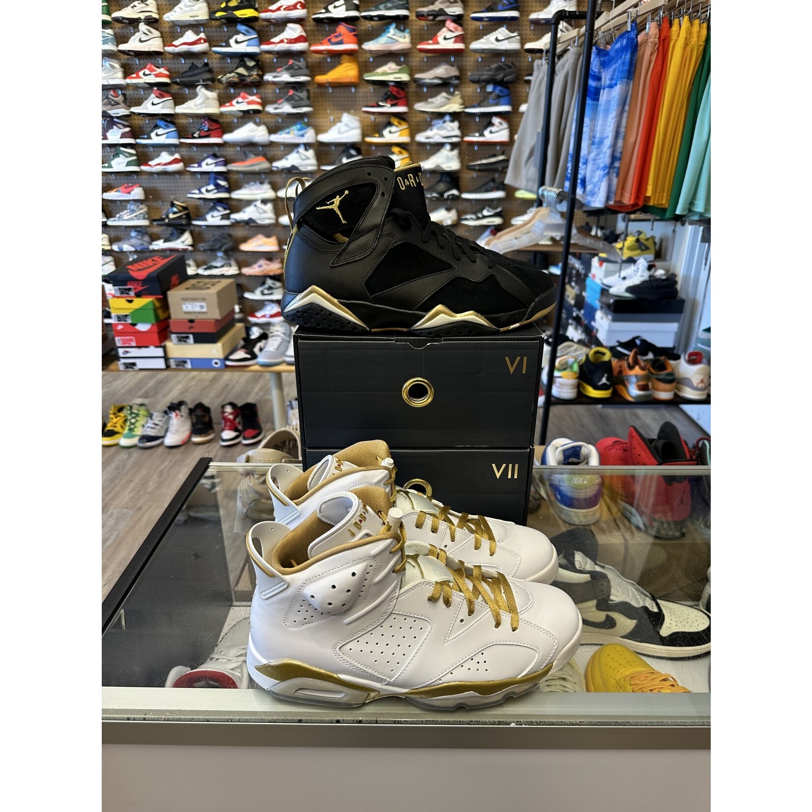 Jordan 7 Golden Moments