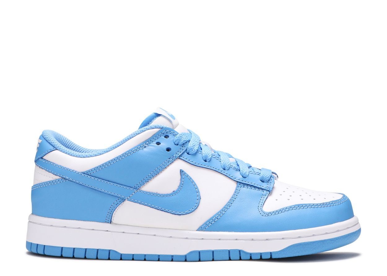 Nike Nike Dunk Low UNC (GS) Size 7Y, DS BRAND NEW - SoleSeattle