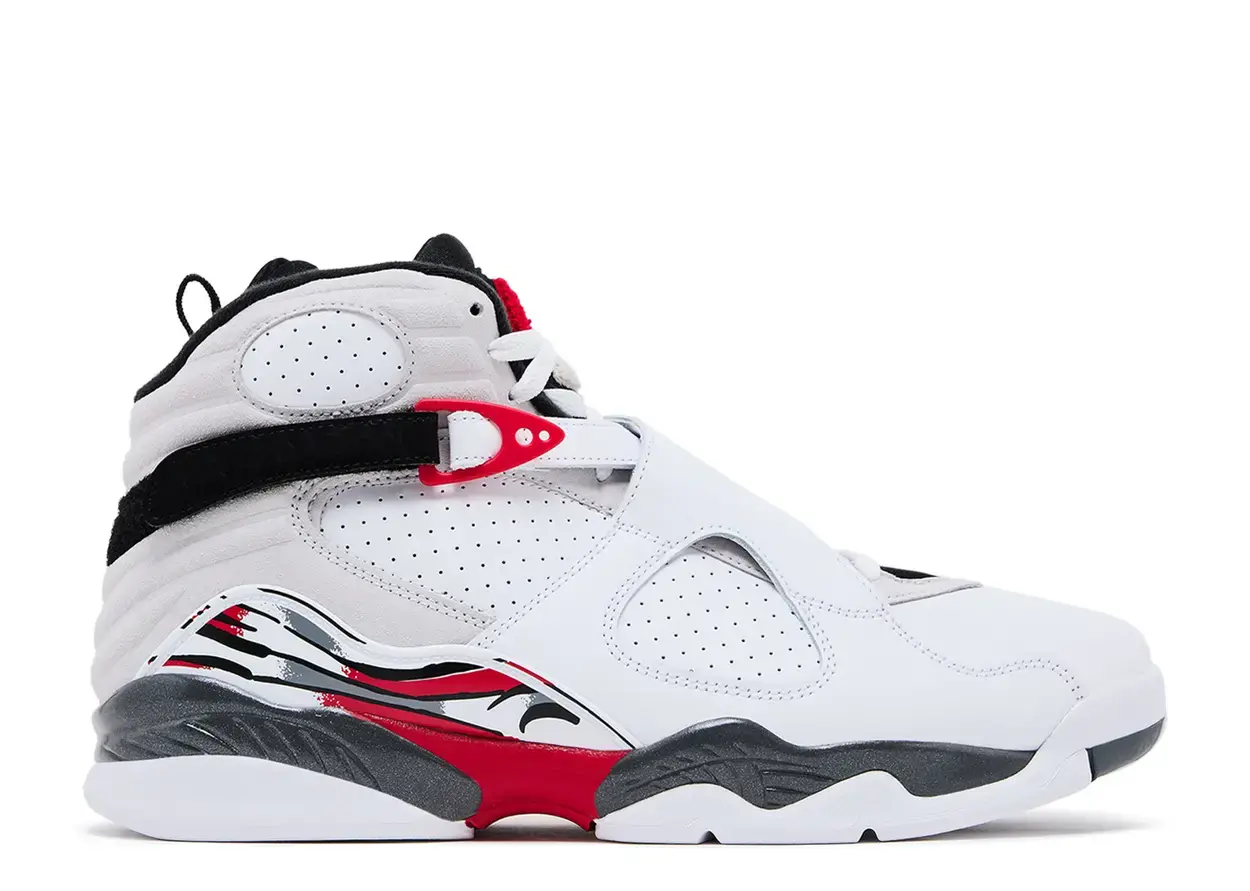 Jordan Jordan 8 Retro White True Red (2025) Size 9.5, DS BRAND NEW ...