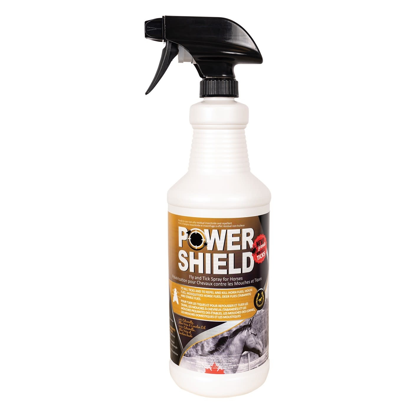 Power Shield Fly Spray 1L - Equestrian Roots