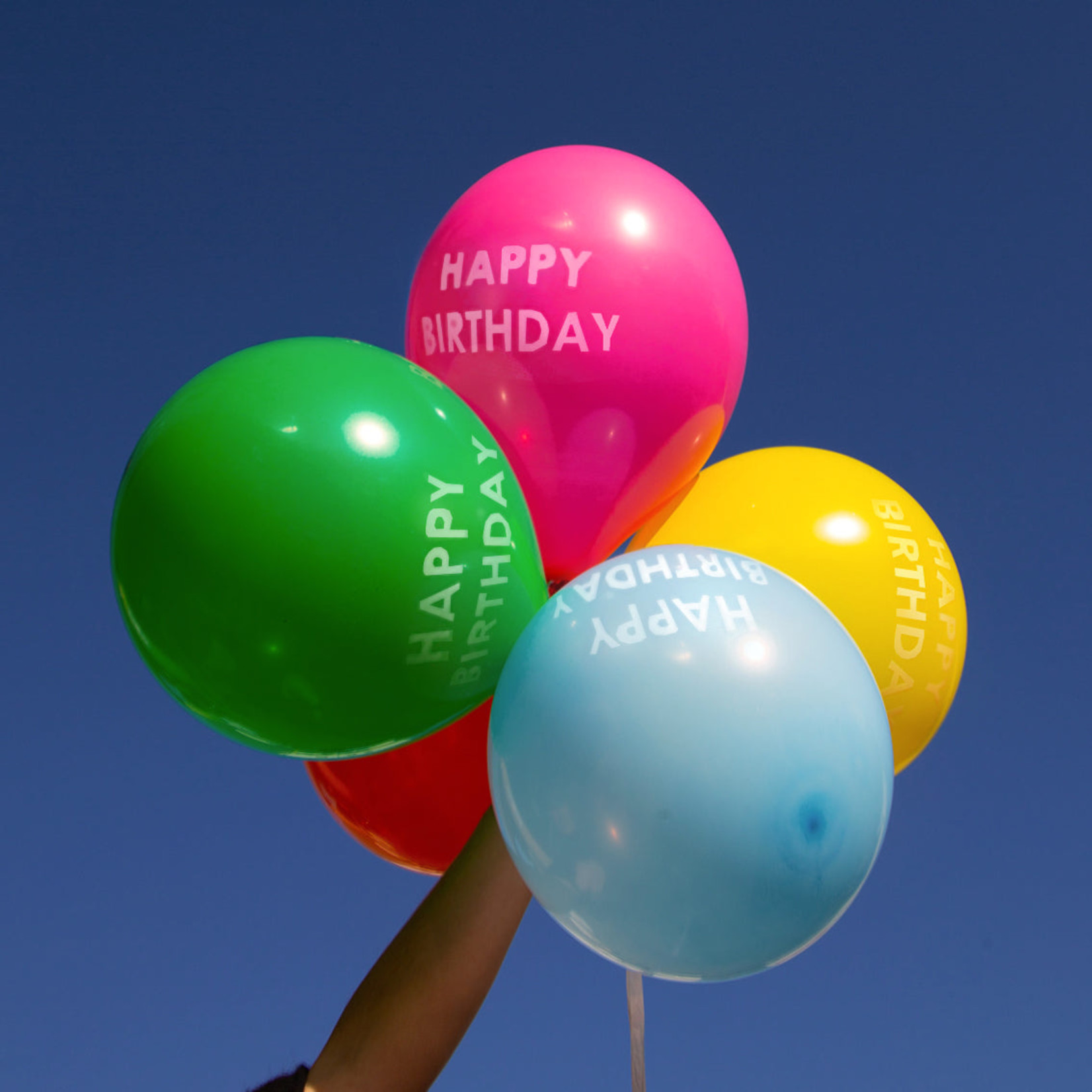 Rainbow Happy Birthday Balloons - Party Hunterz®
