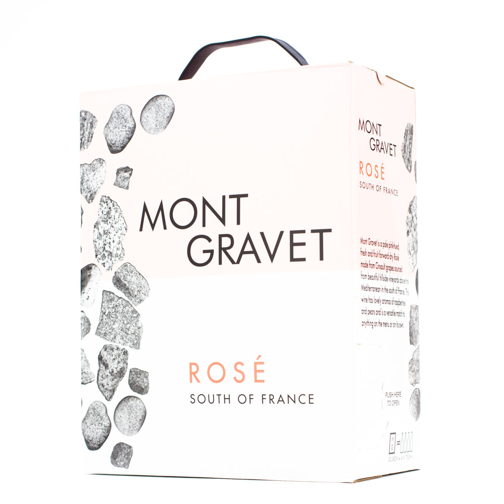 Mont Gravet Mont Gravet Rose 2020 3 L Box - Dabbler Depot