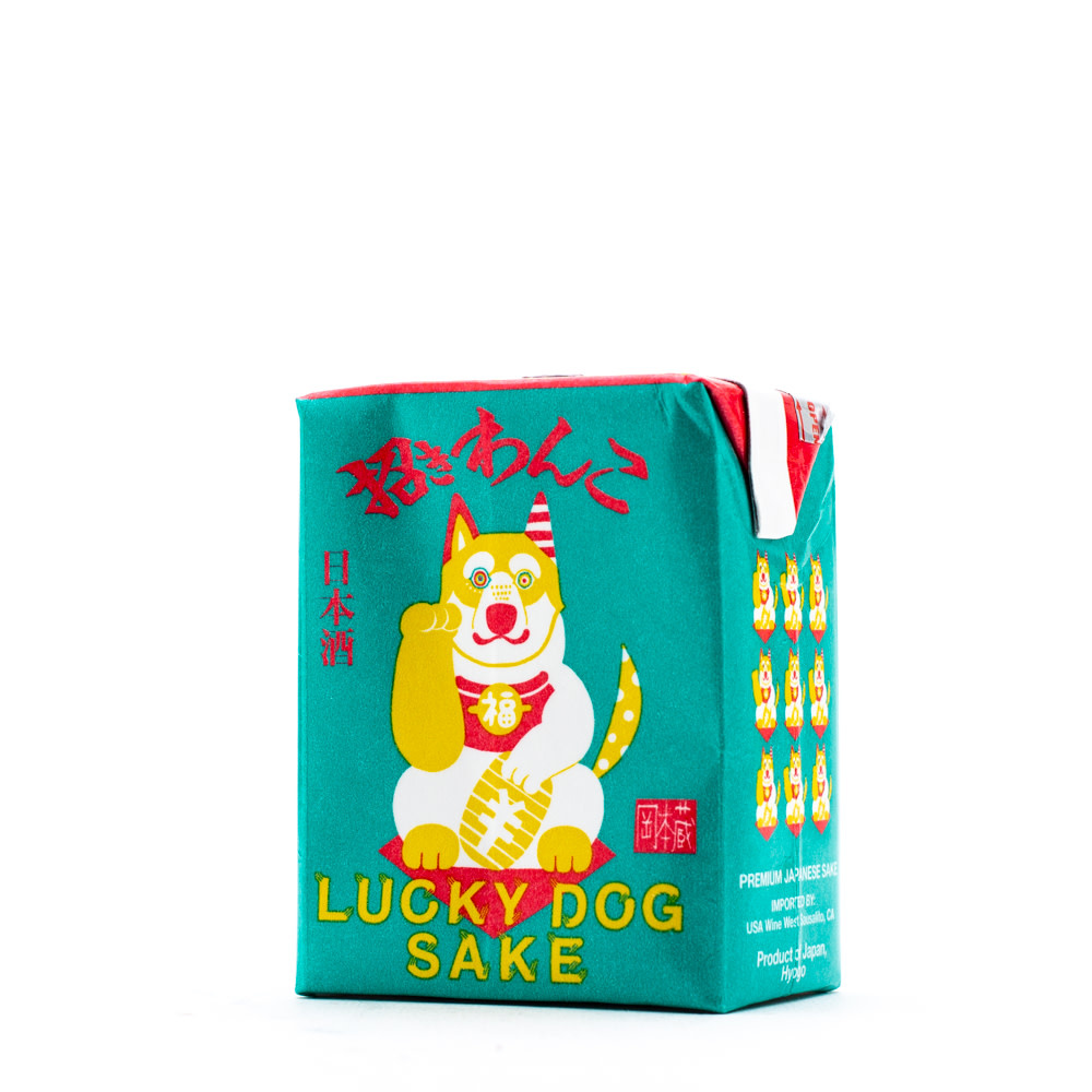 Maneki Wanko Lucky Dog Sake 180mL - Dabbler Depot