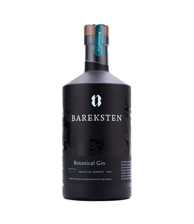 Bareksten Botanical Gin 750ml - Dabbler Depot