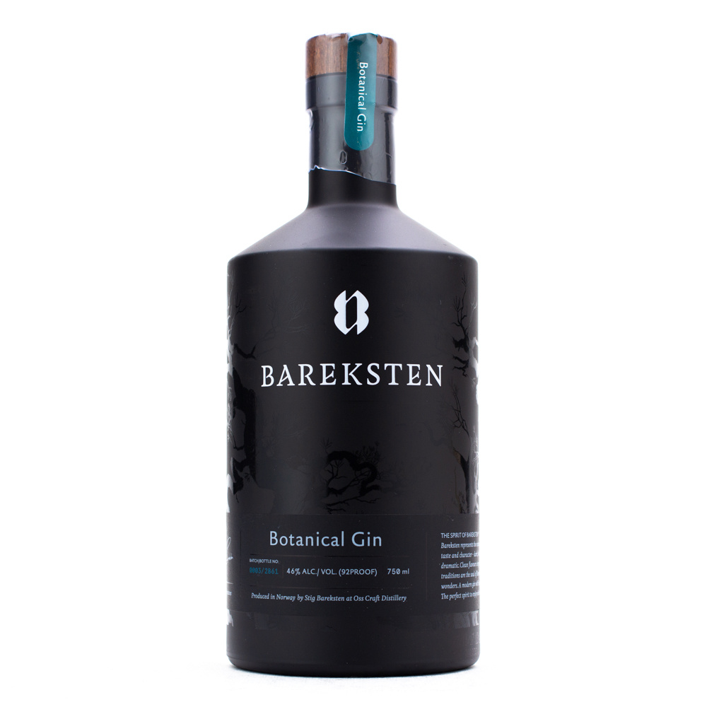 Bareksten Botanical Gin 750ml - Dabbler Depot