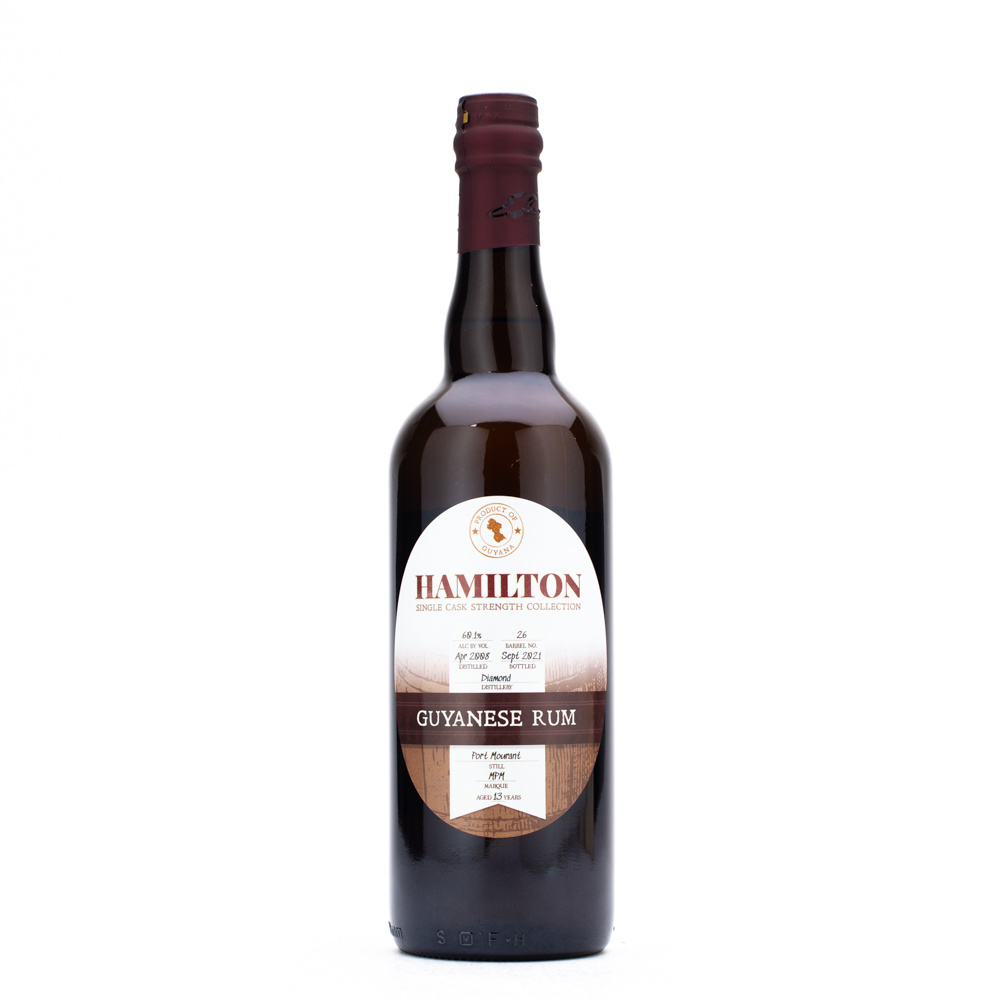 Hamilton Guyanese Rum MPM 2008 13yr 750ml - Dabbler Depot