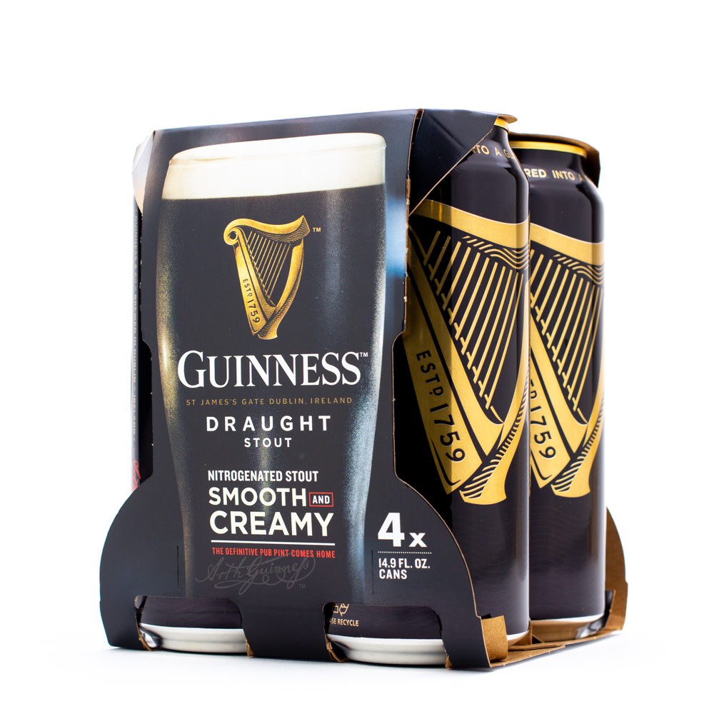 Guinness Pub Draught Stout 4pk 14.9oz - Dabbler Depot