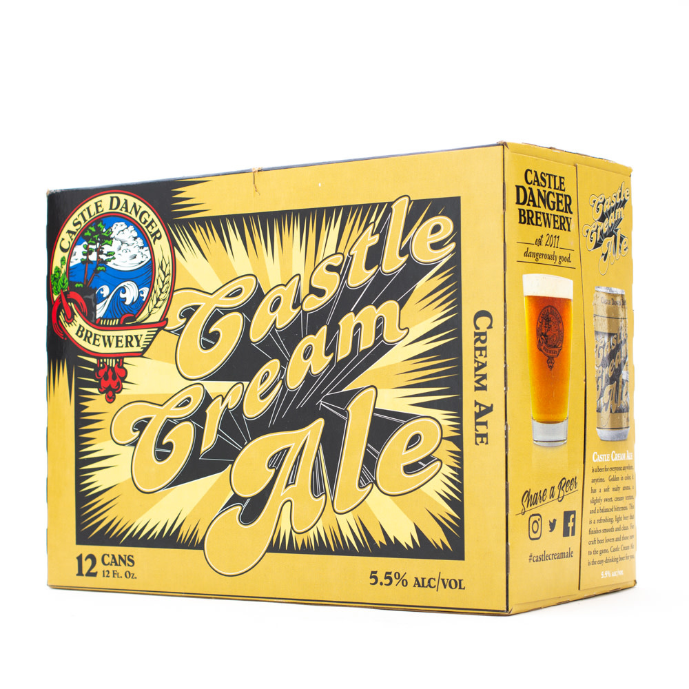 Castle Danger Cream Ale 12pk 12oz - Dabbler Depot