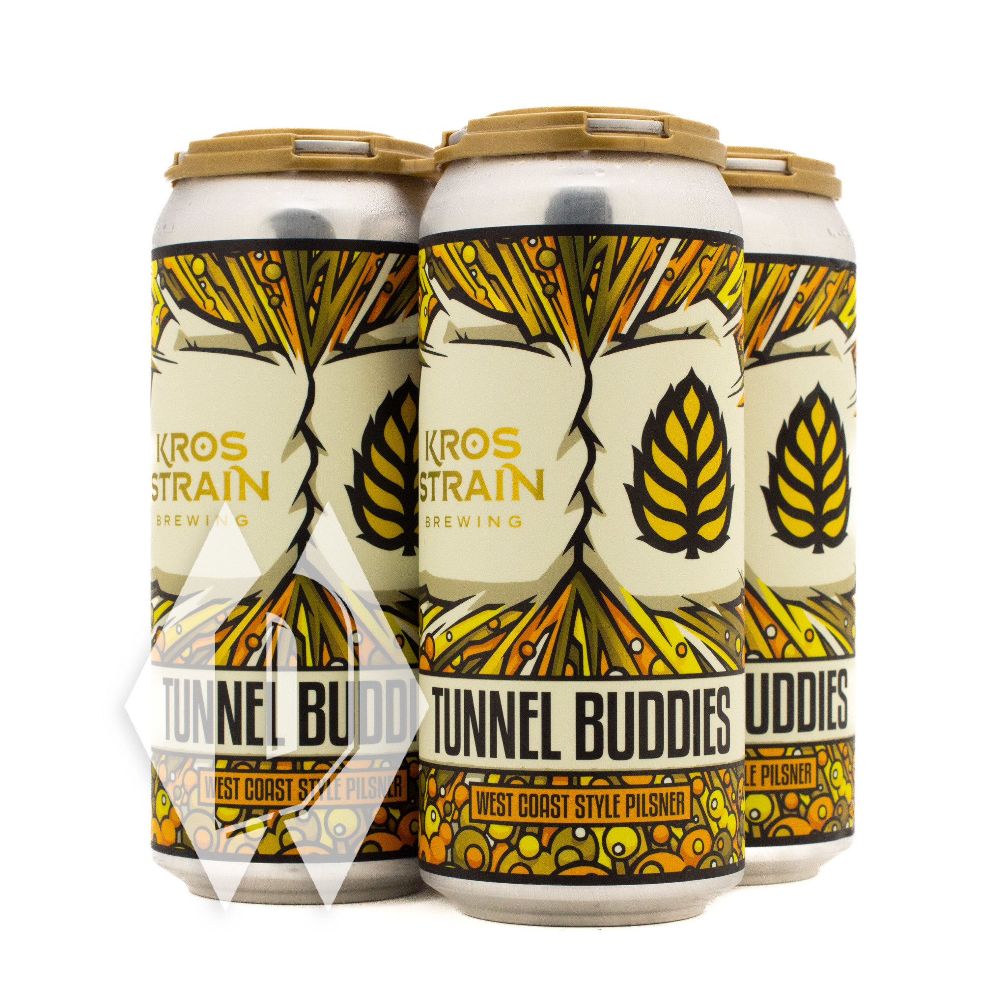 Lupulin Lupulin Tunnel Buddies West Coast Pilsner 4pk 16oz - Dabbler Depot