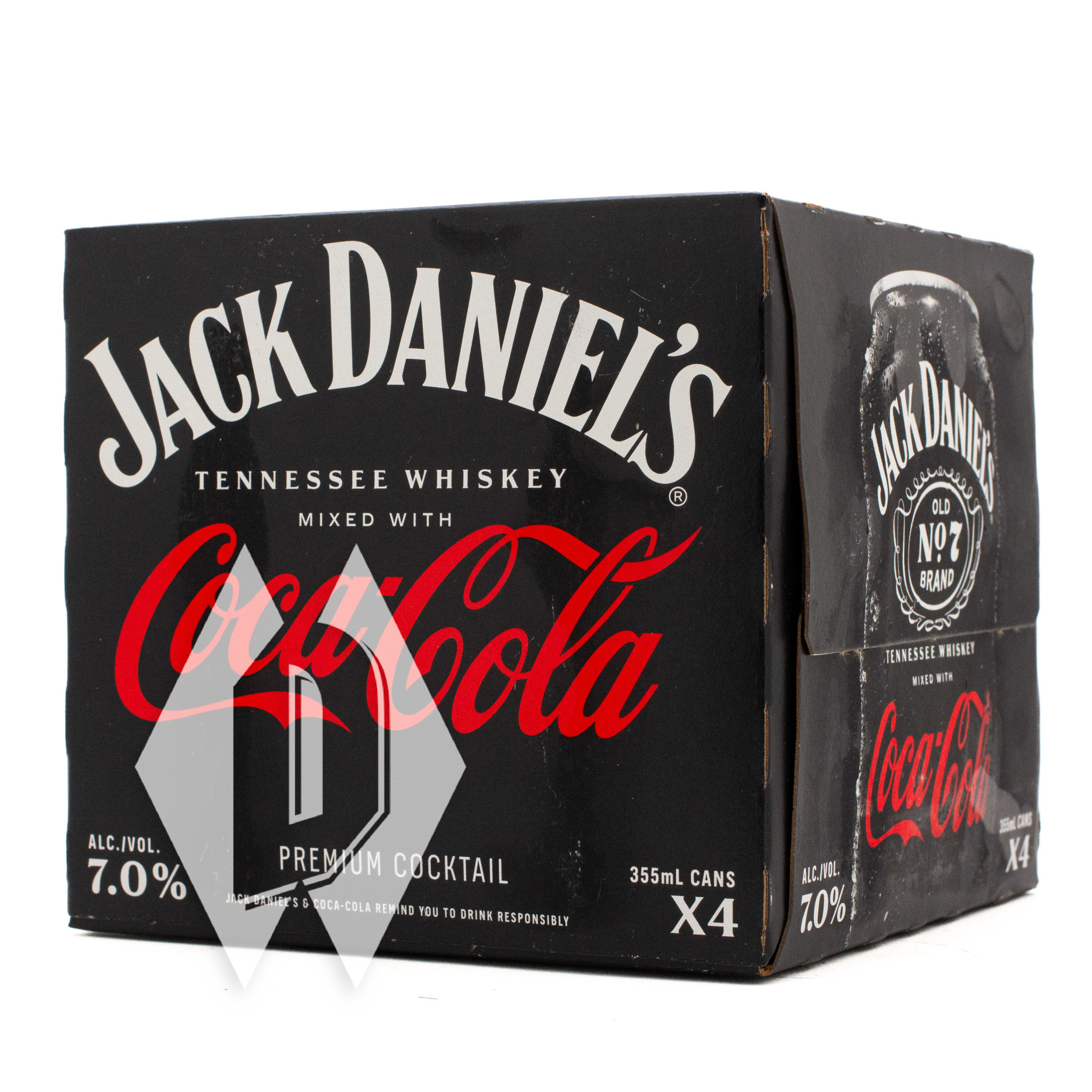 Jack Daniels And Coke 4pk 355ml - Dabbler Depot