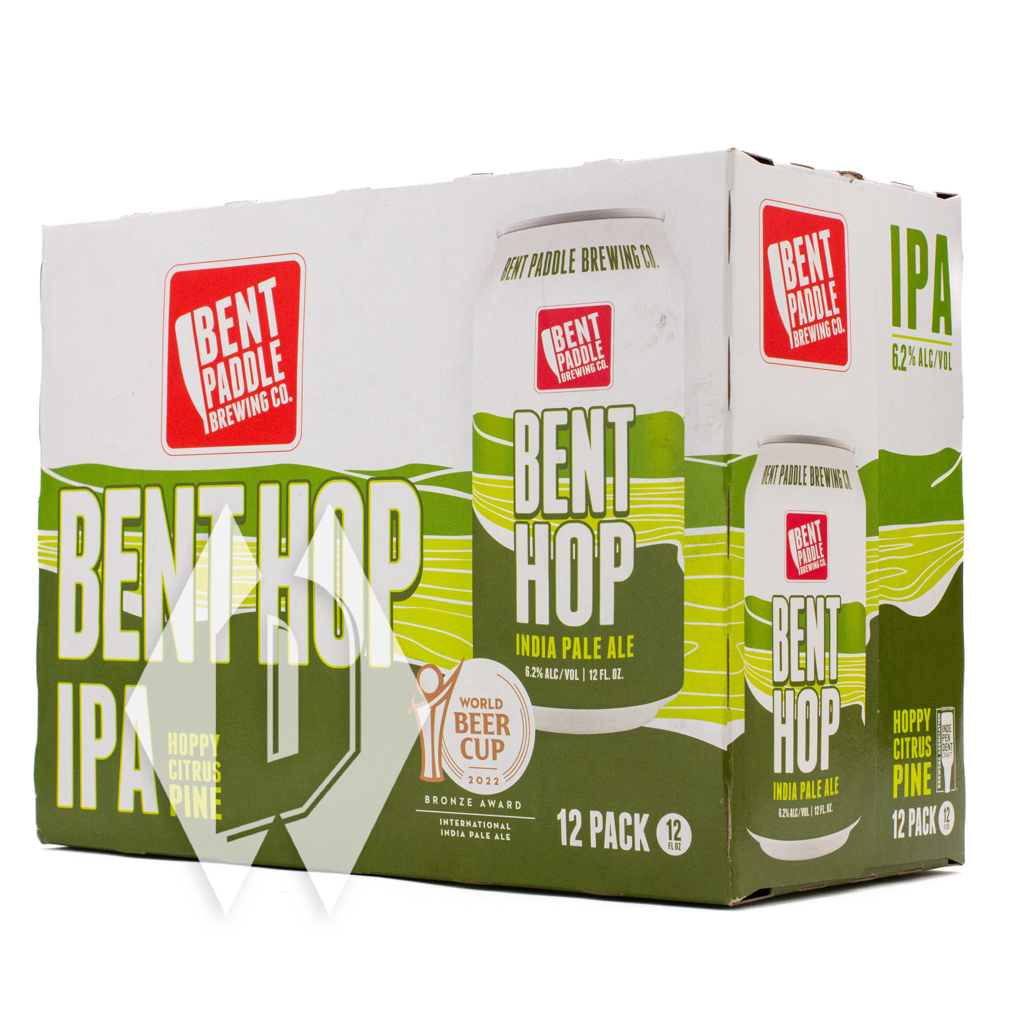 Bent Paddle Bent Paddle Bent Hop IPA 12pk 12oz - Dabbler Depot