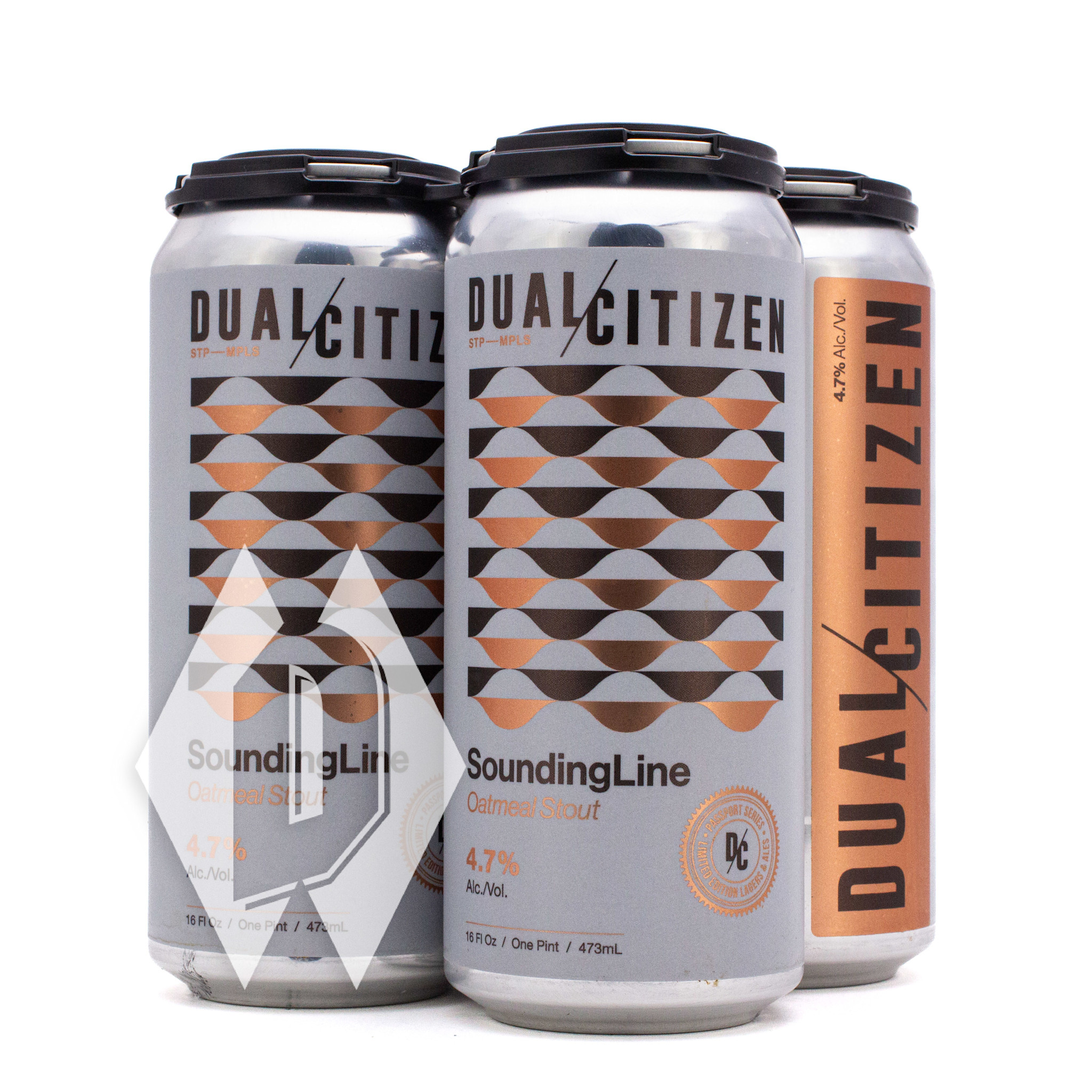 Dual Citizen Dual Citizen Sounding Line Oatmeal Stout 4pk 16oz ...