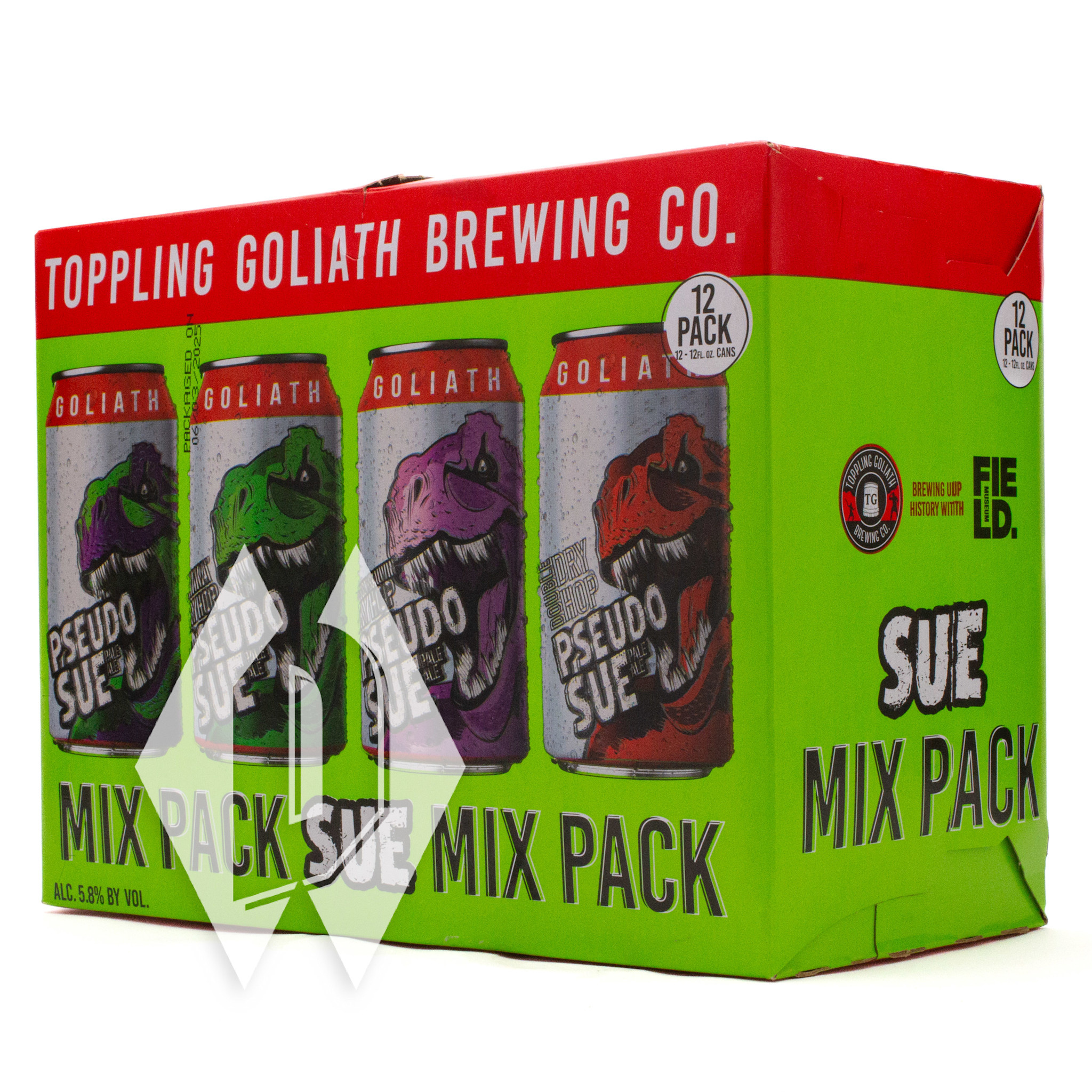 Toppling Goliath Toppling Goliath Sue Mix Pack 12oz 12pk - Dabbler Depot