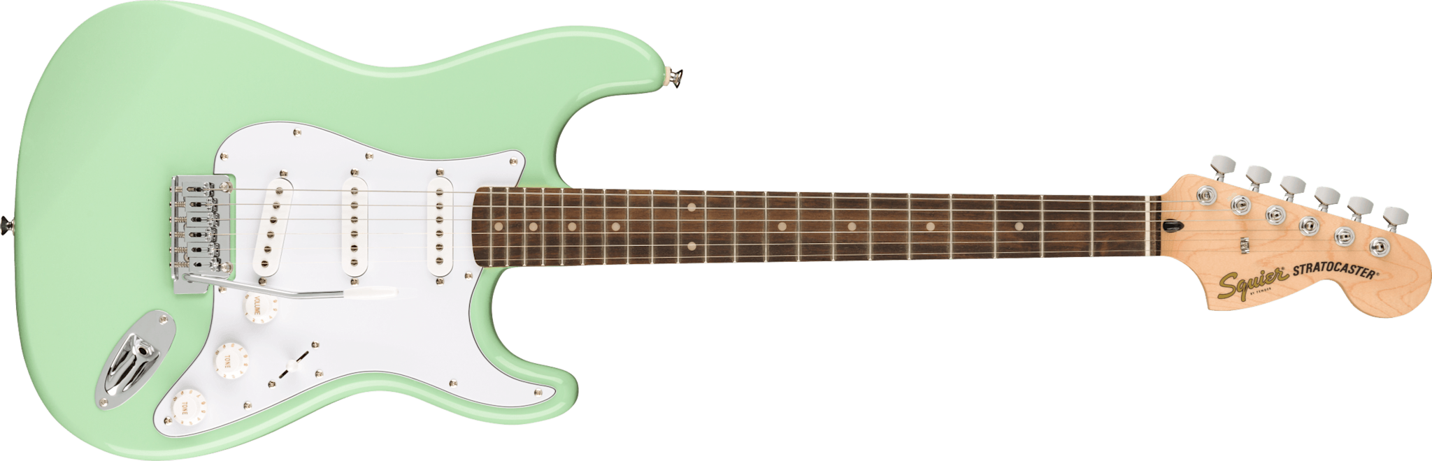 Squier 0378000557 FSR Affinity Stratocaster, Laurel, Surf Green ...