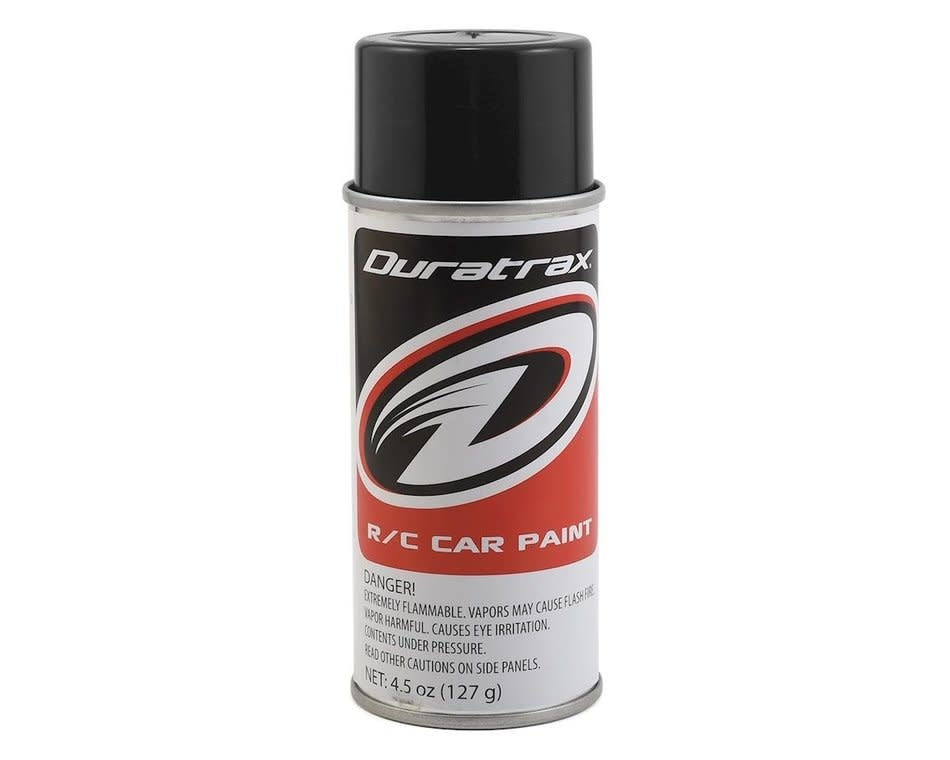 DuraTrax Polycarb Spray Paint (Basic Black) (4.5oz) #DTXR4250 - Hobby ...