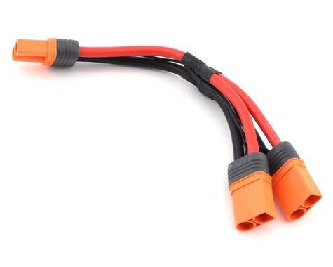 Spektrum Spekctrum RC IC5 6" Battery Parallel Y-Harness Connector # ...