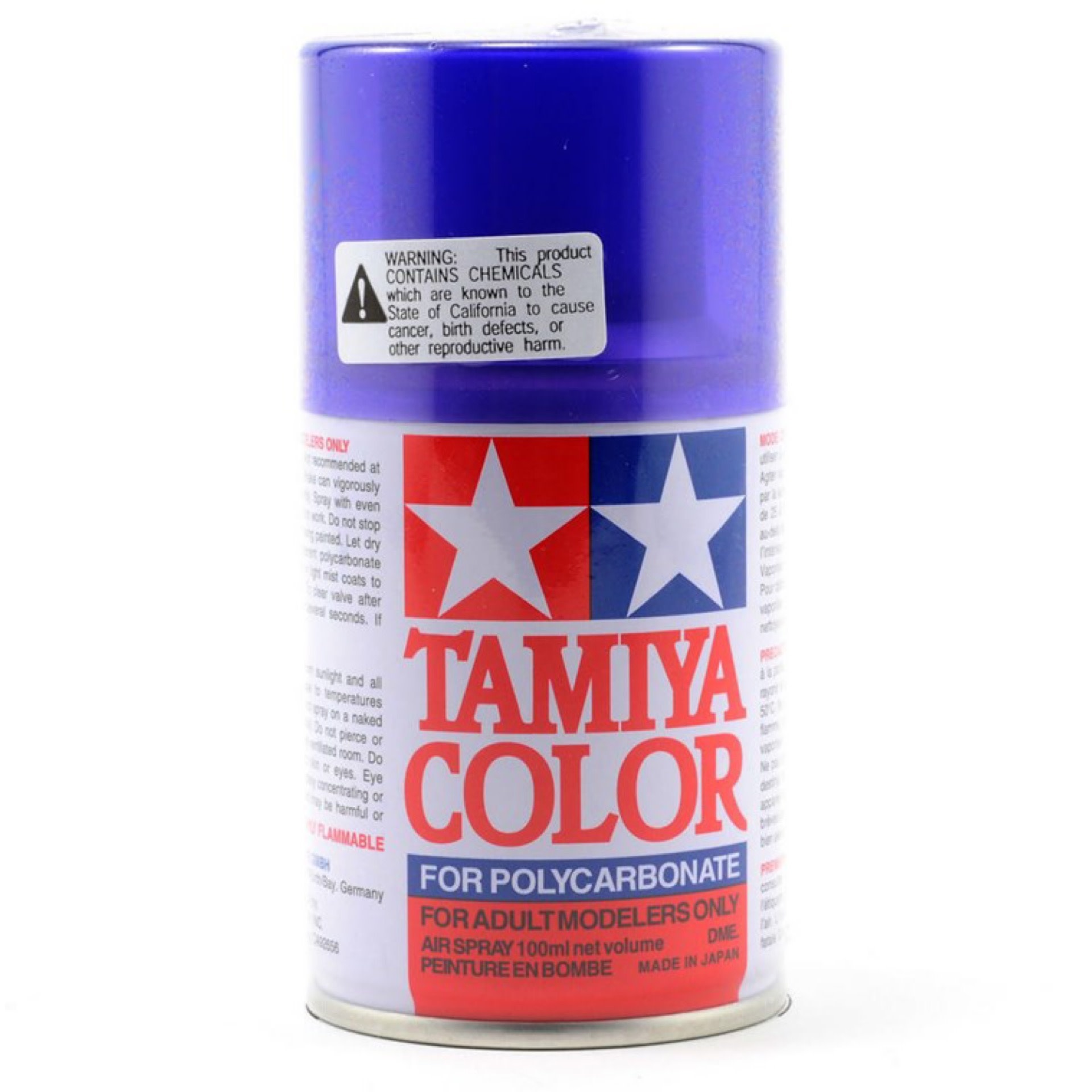 Tamiya Tamiya PS-45 Translucent Purple Lexan Spray Paint (3oz) - Hobby ...