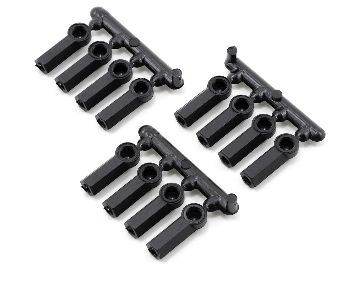 RPM Heavy Duty 4-40 Rod Ends (Black) (12) #73372 - Hobby Time RC