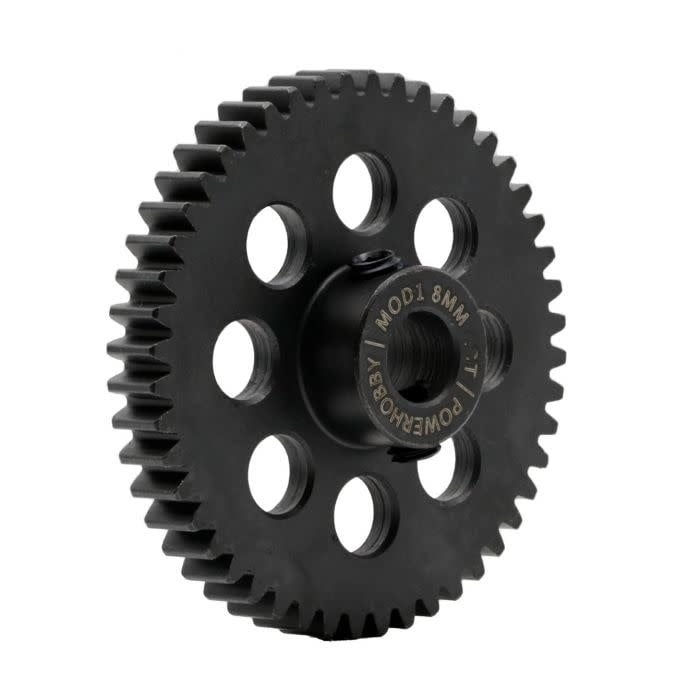 Power Hobby Power Hobby Hardened Steel 41 Tooth Mod1 8mm Pinion Gear ...