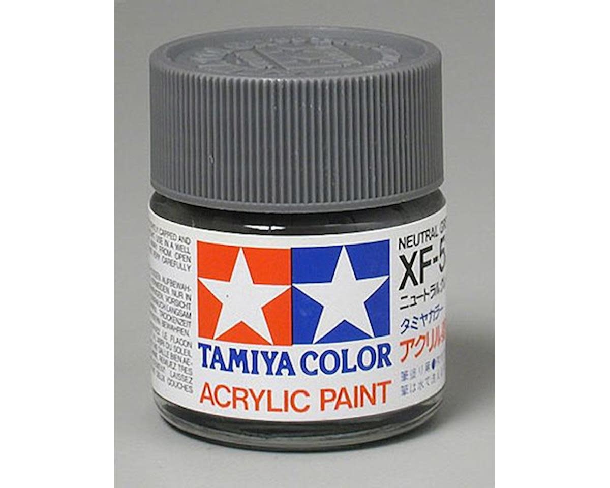 Tamiya XF-53 Flat Neutral Grey Acrylic Paint (23ml) #81353 - Hobby Time RC