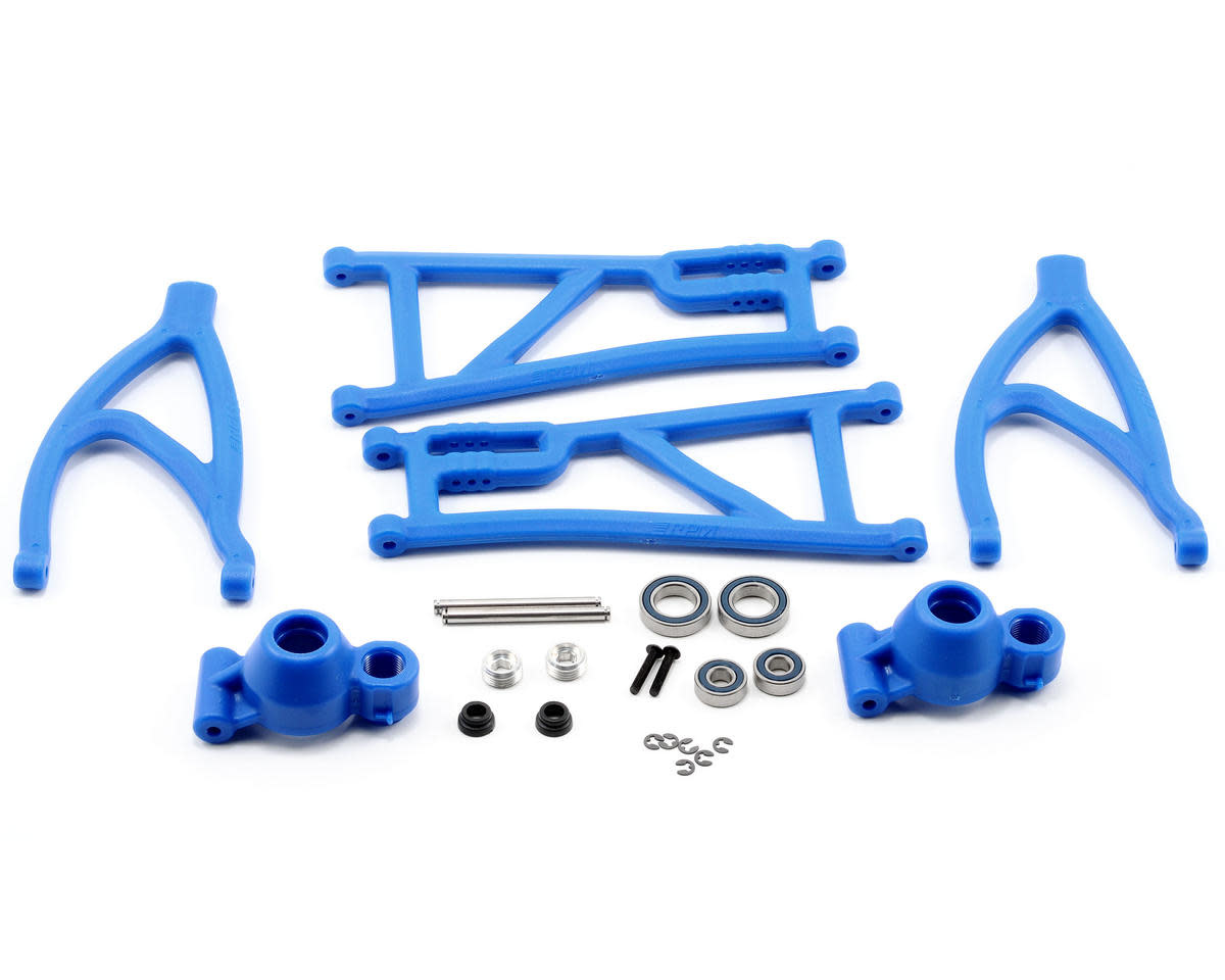 RPM Traxxas Revo True-Track Rear A-Arm Conversion Kit (Blue) #80565 ...