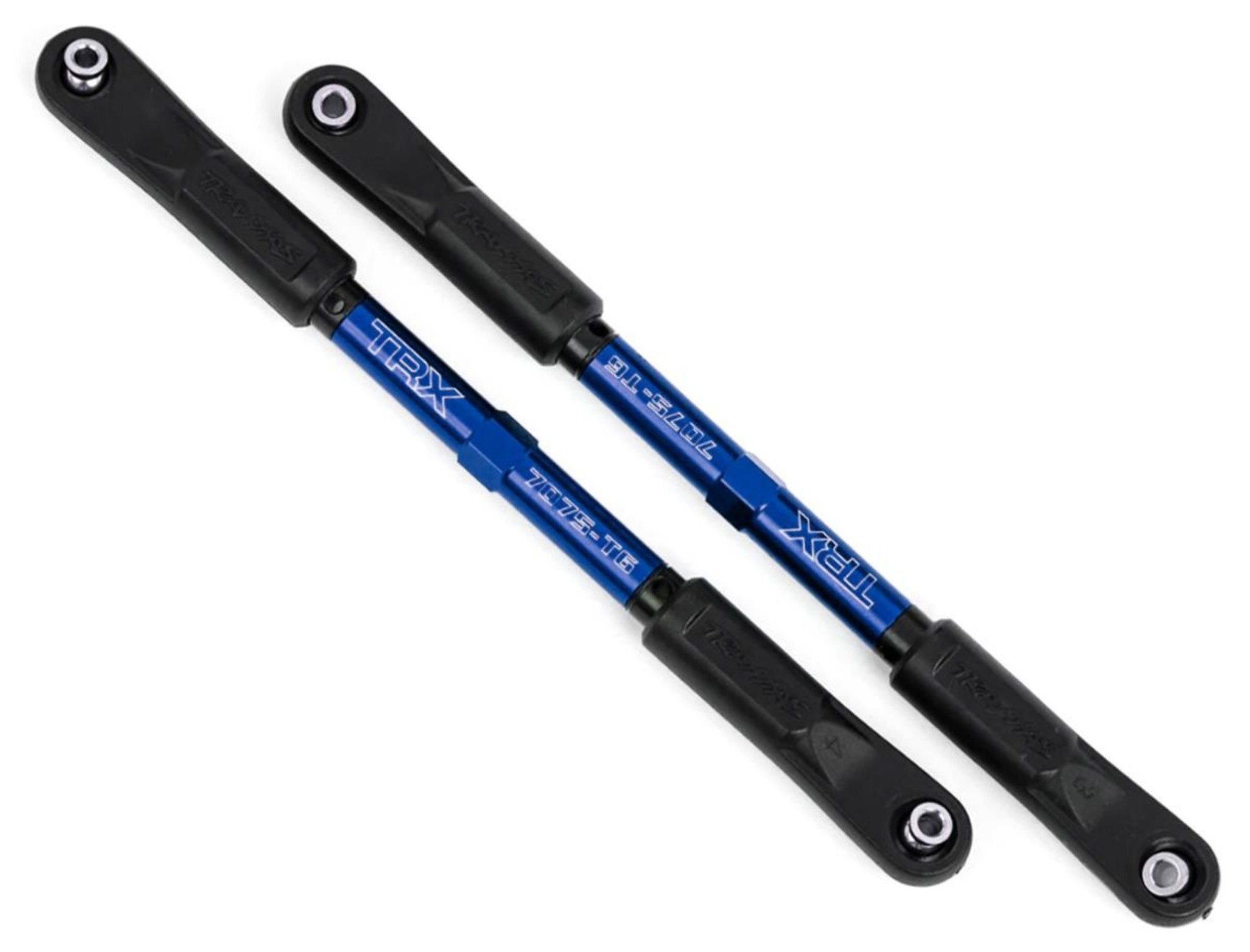 Traxxas Sledge Aluminum Rear Camber Link Tubes (Blue) (2) - Hobby Time RC