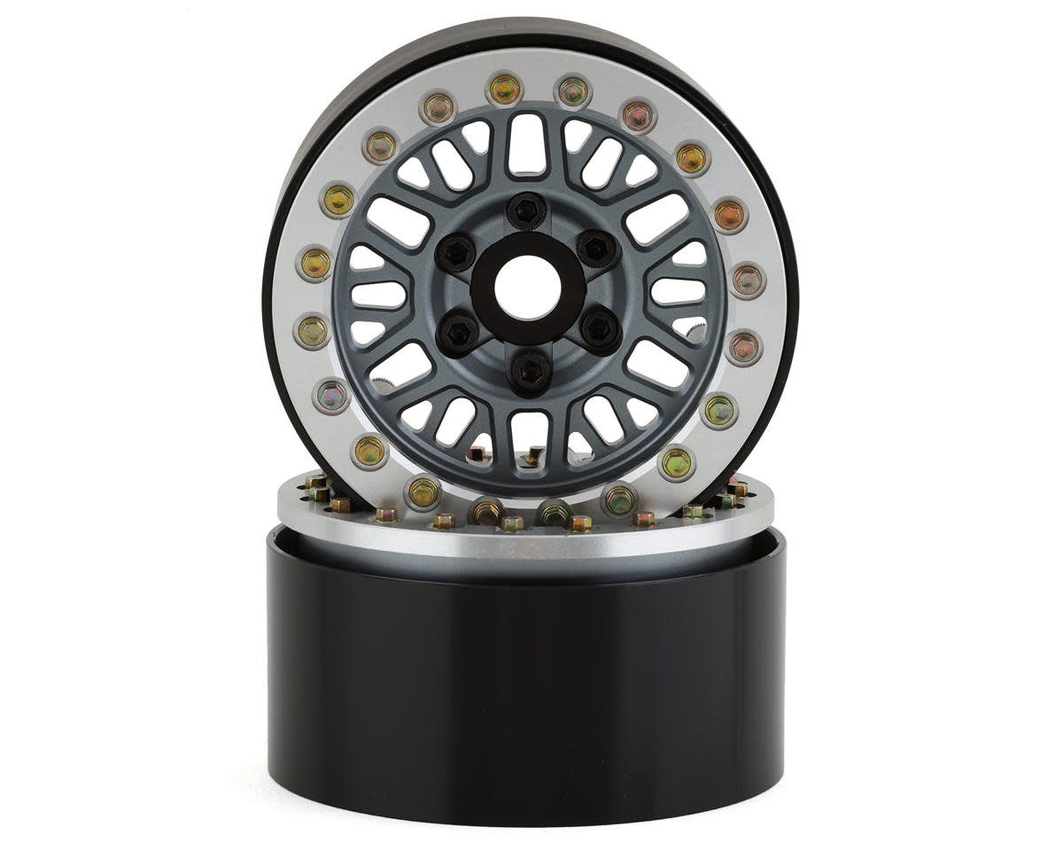 SSD RC Mesh 1.9" Beadlock Crawler Wheels (Grey) (2) #SSD00544 - Hobby ...
