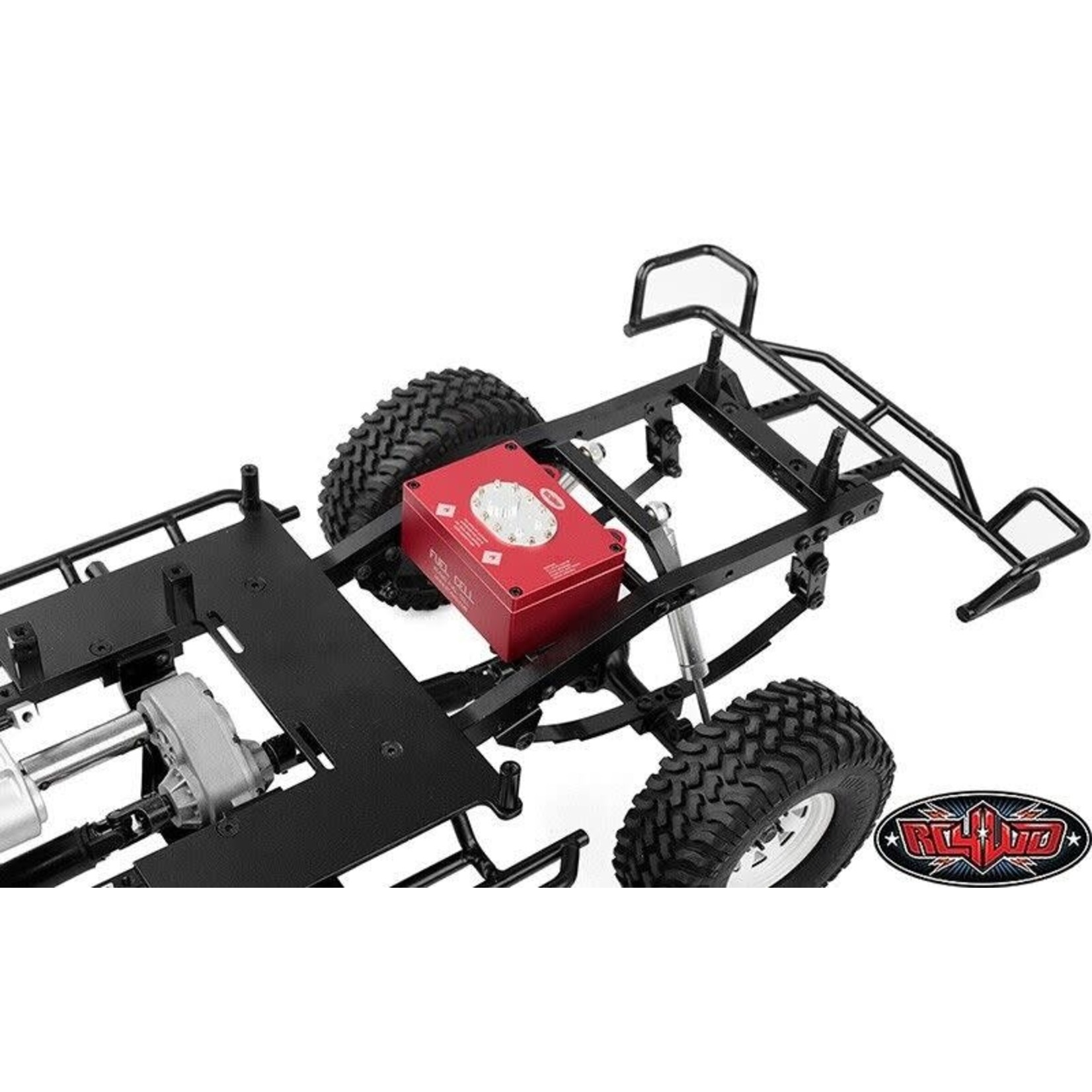 RC4WD Billet Aluminum Fuel Cell Radio Box (Red) #Z-S1122 - Hobby Time RC