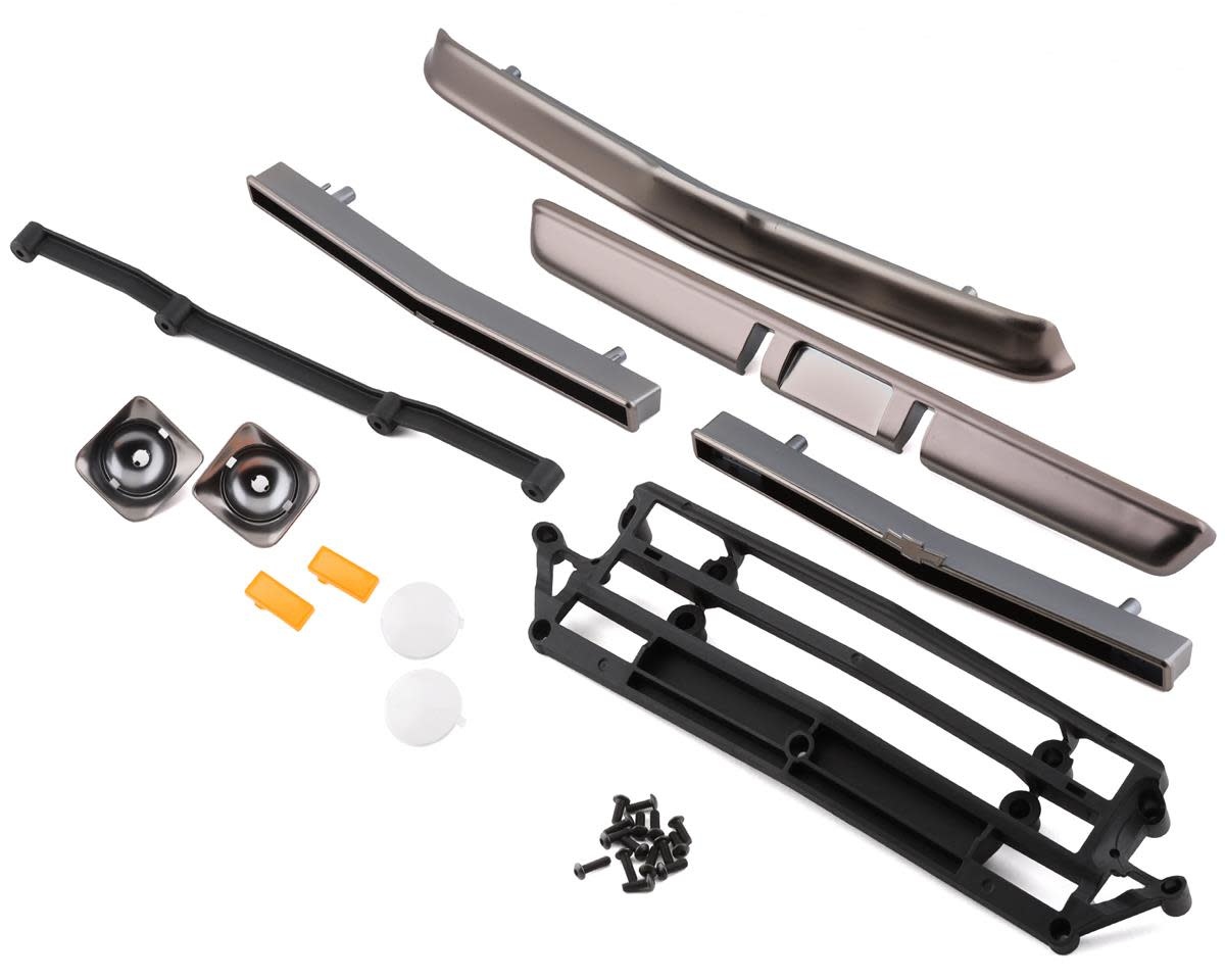 Traxxas Drag Slash Chevrolet C10 Body Accessories (Satin Black Chrome ...