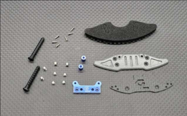 GL Racing GLR-GT Carbon Lexan Bumper #GL-GT-OP-028 - Hobby Time RC