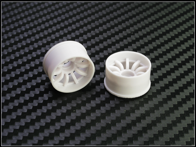 PN Racing Mini-Z 2WD Machine Cut 10-Spoke Rear Wheel R1 (White) #210WR1 ...