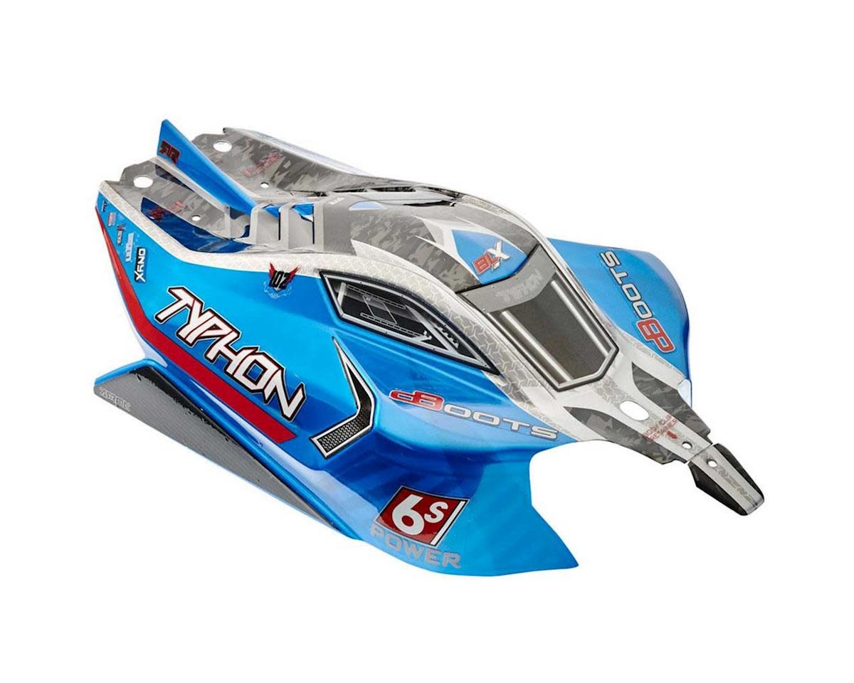 Arrma TYPHON TLR Tuned Finished Body (Blue) #ARA406118 - Hobby Time RC
