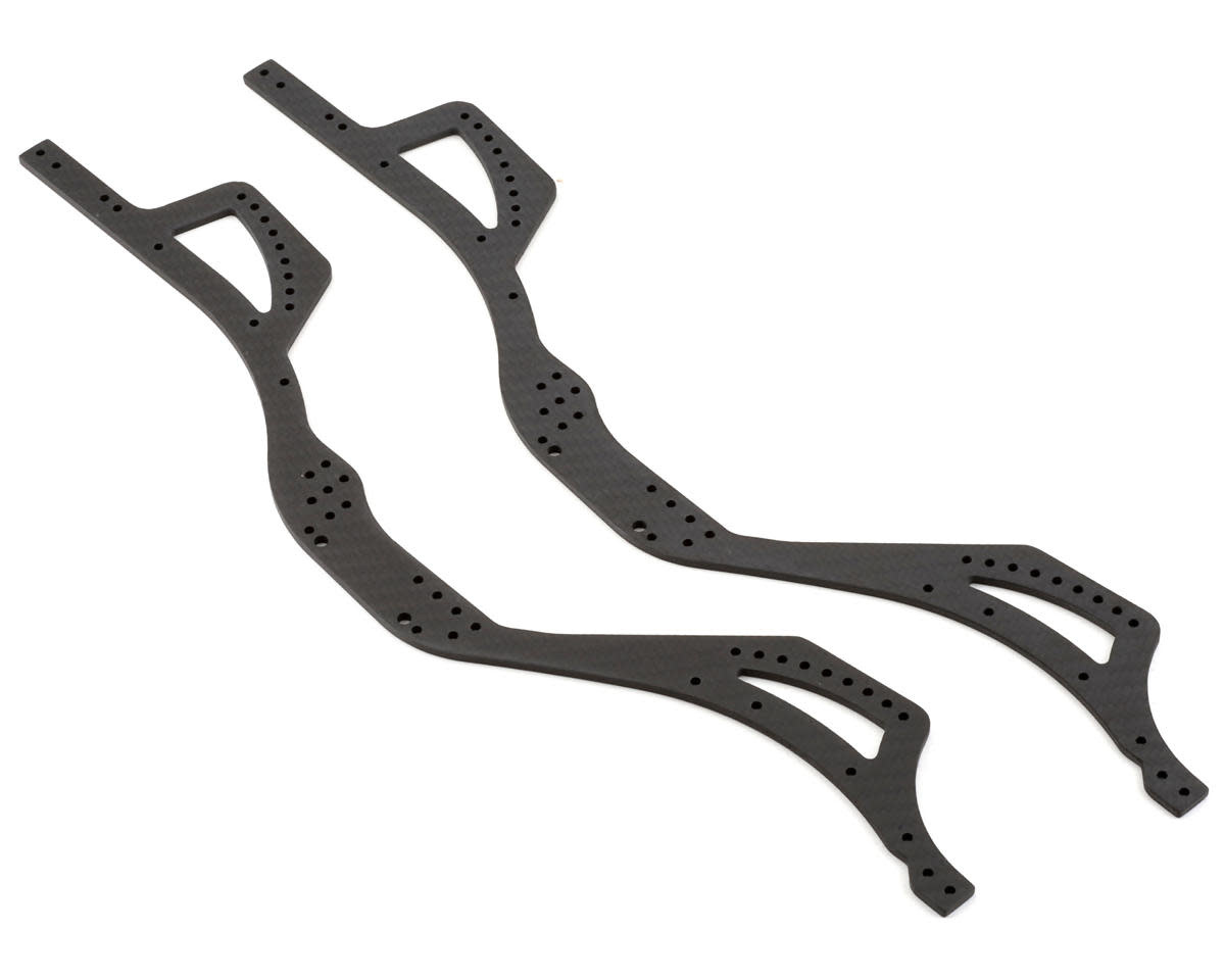 Axial SCX10 Pro Comp Crawler Carbon Chassis Rail Set #AXI331000 - Hobby ...