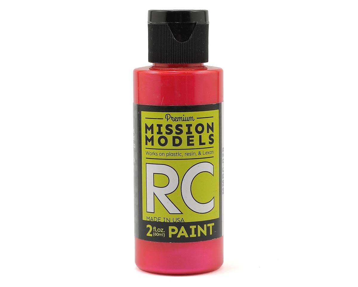 Mission Models Iridescent Red Acrylic Lexan Body Paint (2oz) #MMRC-029 ...