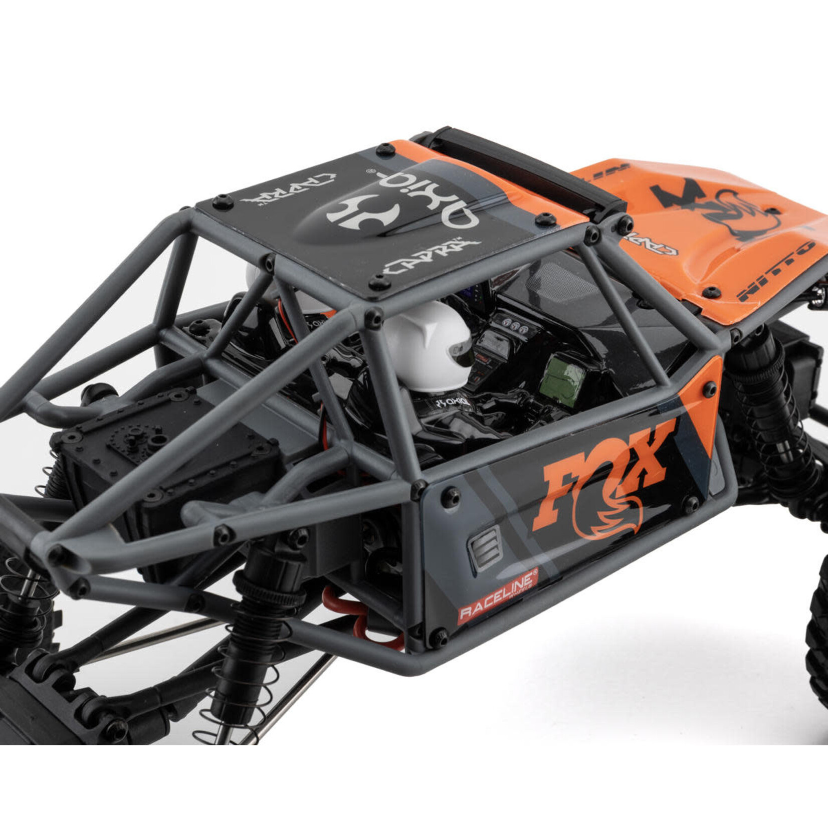 Axial UTB18 Capra V2 1/18 RTR 4WD Unlimited Trail Buggy (Grey) w/2.4GHz ...