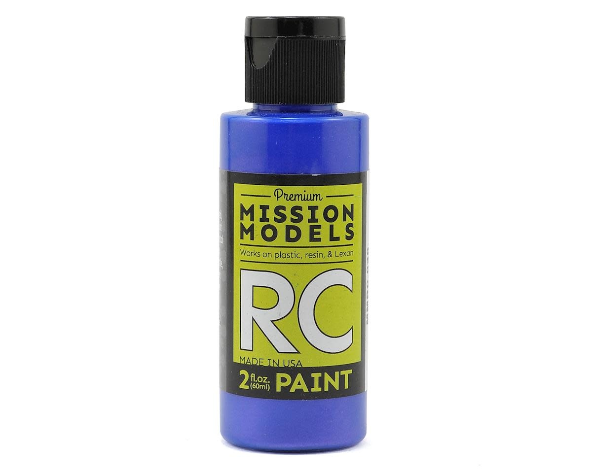 #MMRC-030 Mission Models Iridescent Blue Acrylic Lexan Body Paint (2oz ...