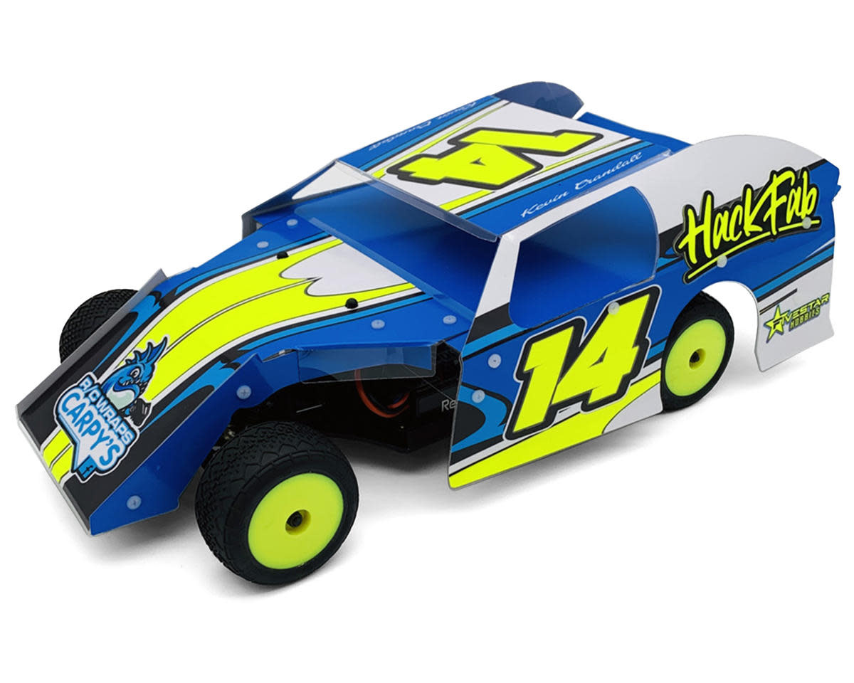#HFB20102 HackFab Losi Mini-T/Mini-B MWM Body (Clear) - Hobby Time RC