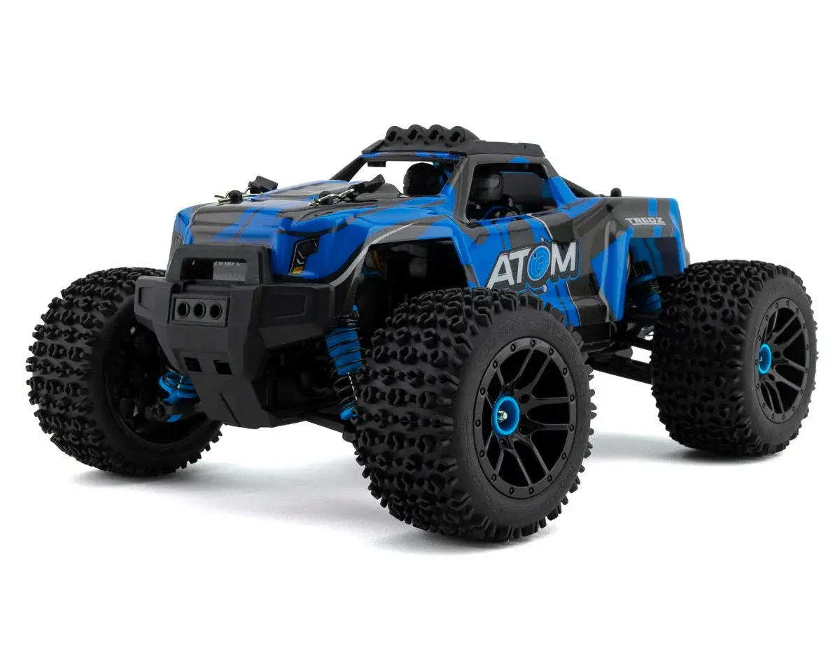 #150565 Maverick Atom AT1 1/18 RTR 4WD Electric Monster Truck (Blue ...
