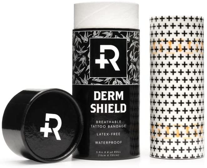 RECOVERY DERM SHIELD - TATTOO ADHESIVE FILM - 5.9" x 8 YARD ROLL ...