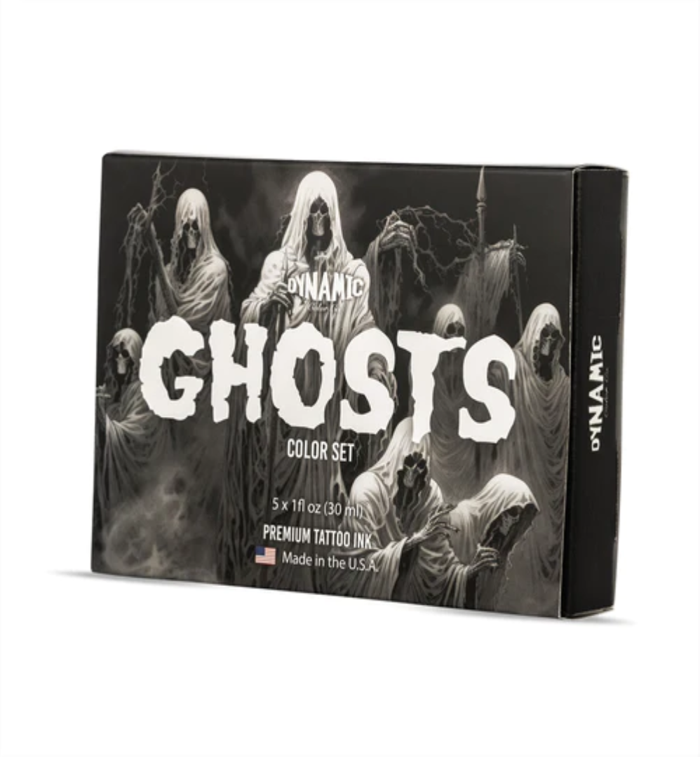 DYNAMIC INK TATTOO INK GHOSTS 1OZ COLOR SET - Anarchy Tattoo Supplies