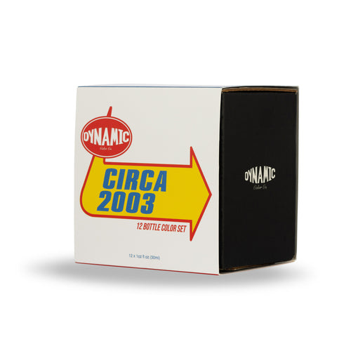 DYNAMIC INK CIRCA 2003 TATTOO INK 12 BOTTLE COLOR SET - 1 oz - Anarchy ...