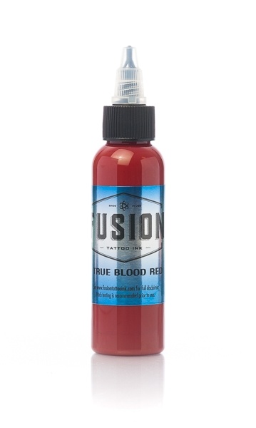 FUSION INK - TRUE BLOOD RED - Anarchy Tattoo Supplies